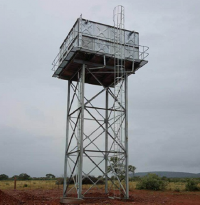 Steel structure Overhead water tank,elevated water tank | Qingdao Steel ...