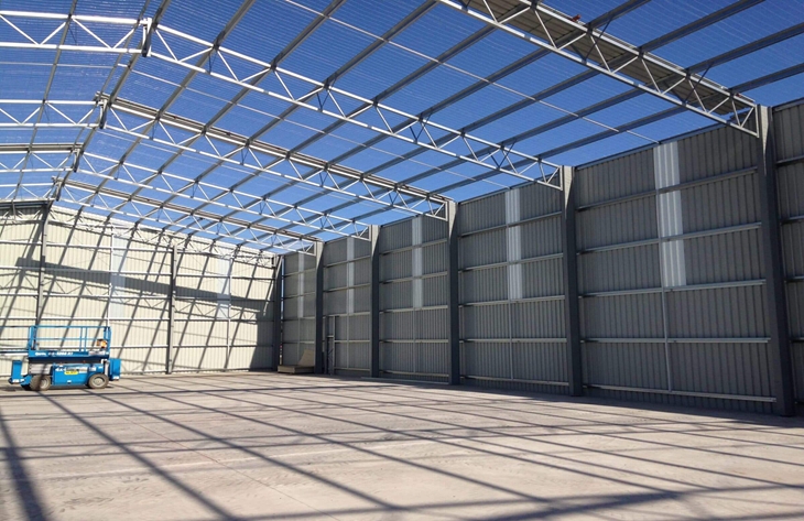 Portal Steel Frame & Truss structure | Qingdao Steel Building Co., Ltd ...