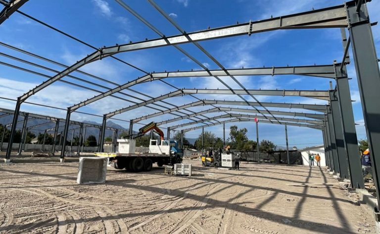 Portal Steel Frame & Truss structure | Qingdao Steel Building Co., Ltd ...