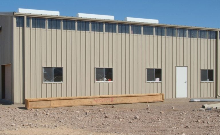 Natural light option for steel building | Qingdao Steel Building Co ...